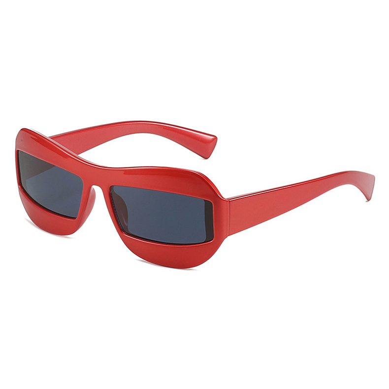 China Futuristic Wrap Around Sunglasses Cyber Punk Space Y2K Men ...